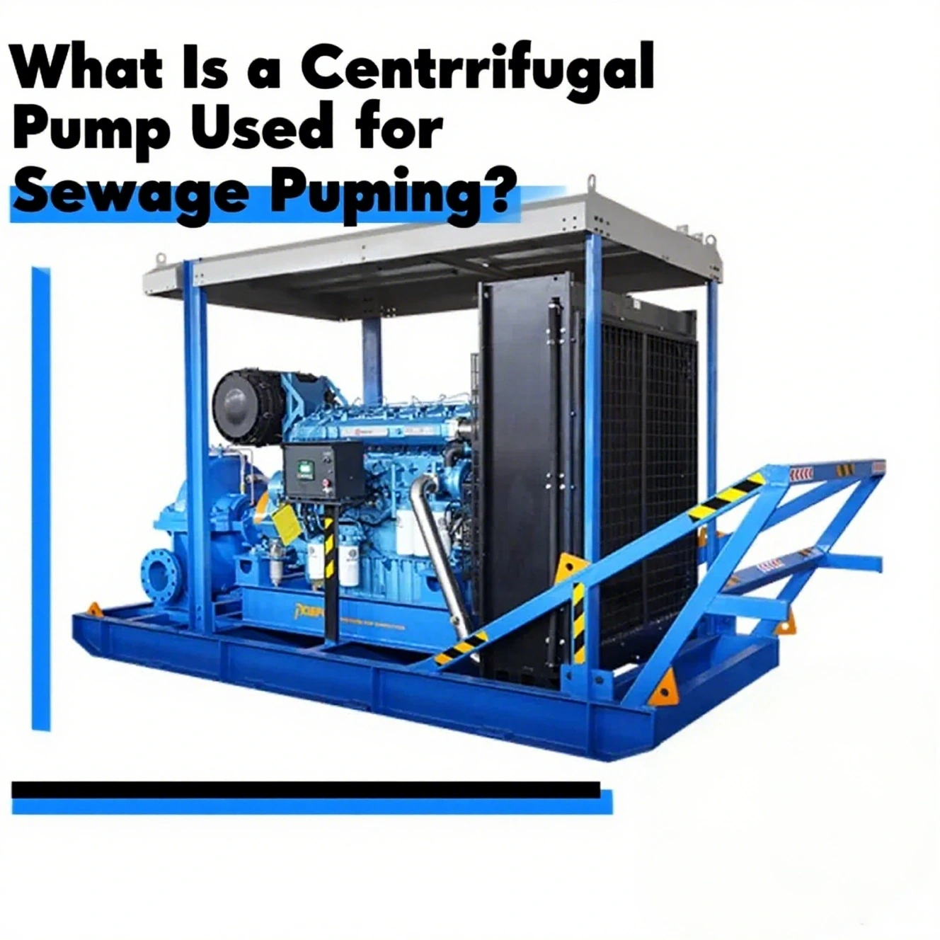What Is a Centrifugal Pump Used for Sewage Pumping?