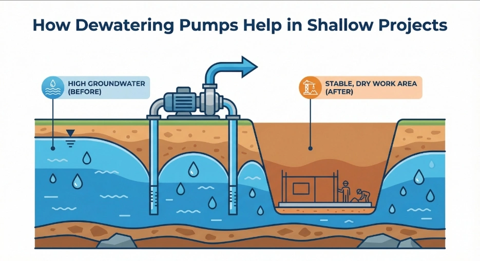 Comprendre le fonctionnement de la pompe de dénoyage Wellpoint pour les ...